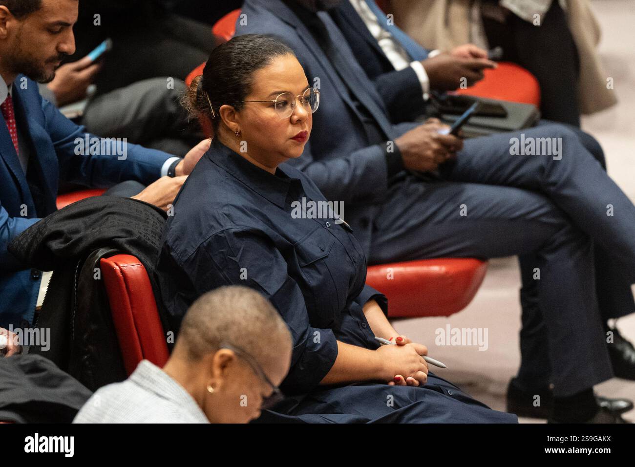 New York, NY, 26 January 2025: Therese Kayikwamba Wagner, State ...