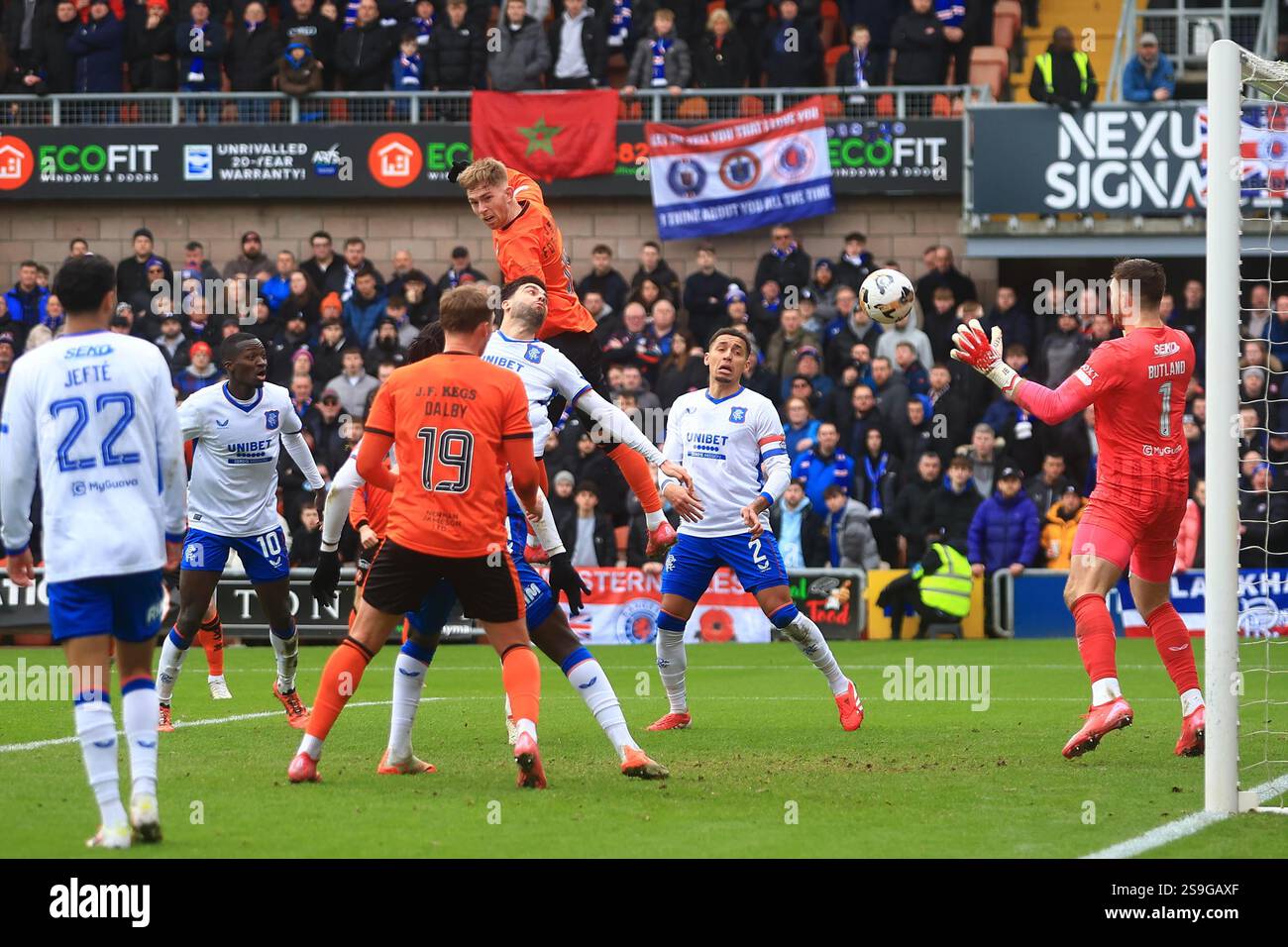 Dundee, Scotland. 26th January 2025; Tannadice Park, Dundee, Scotland ...