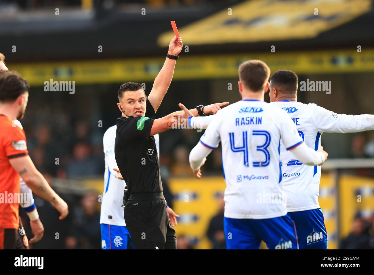 Dundee, Scotland. 26th January 2025; Tannadice Park, Dundee, Scotland ...