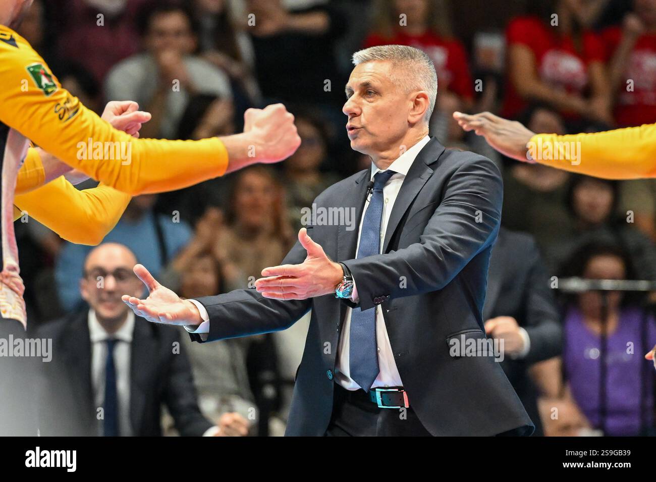 Stoytchev Radostin (Head Coach Rana Verona) portrait during Del Monte ...