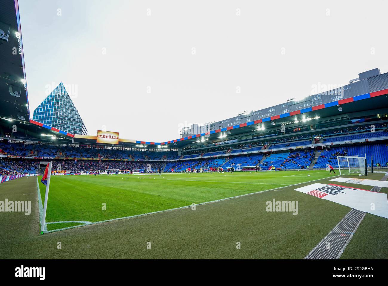 Basel, Switzerland, January 26th 2025: General vierw inside the stadium ...