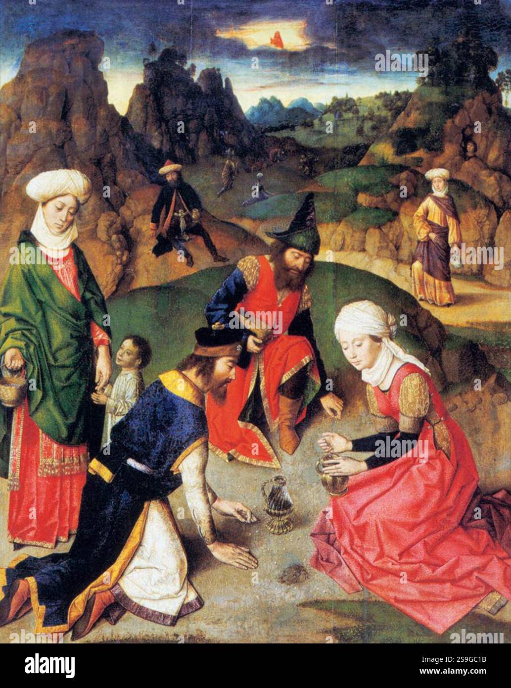Last Supper Dieric Bouts Stock Photo - Alamy