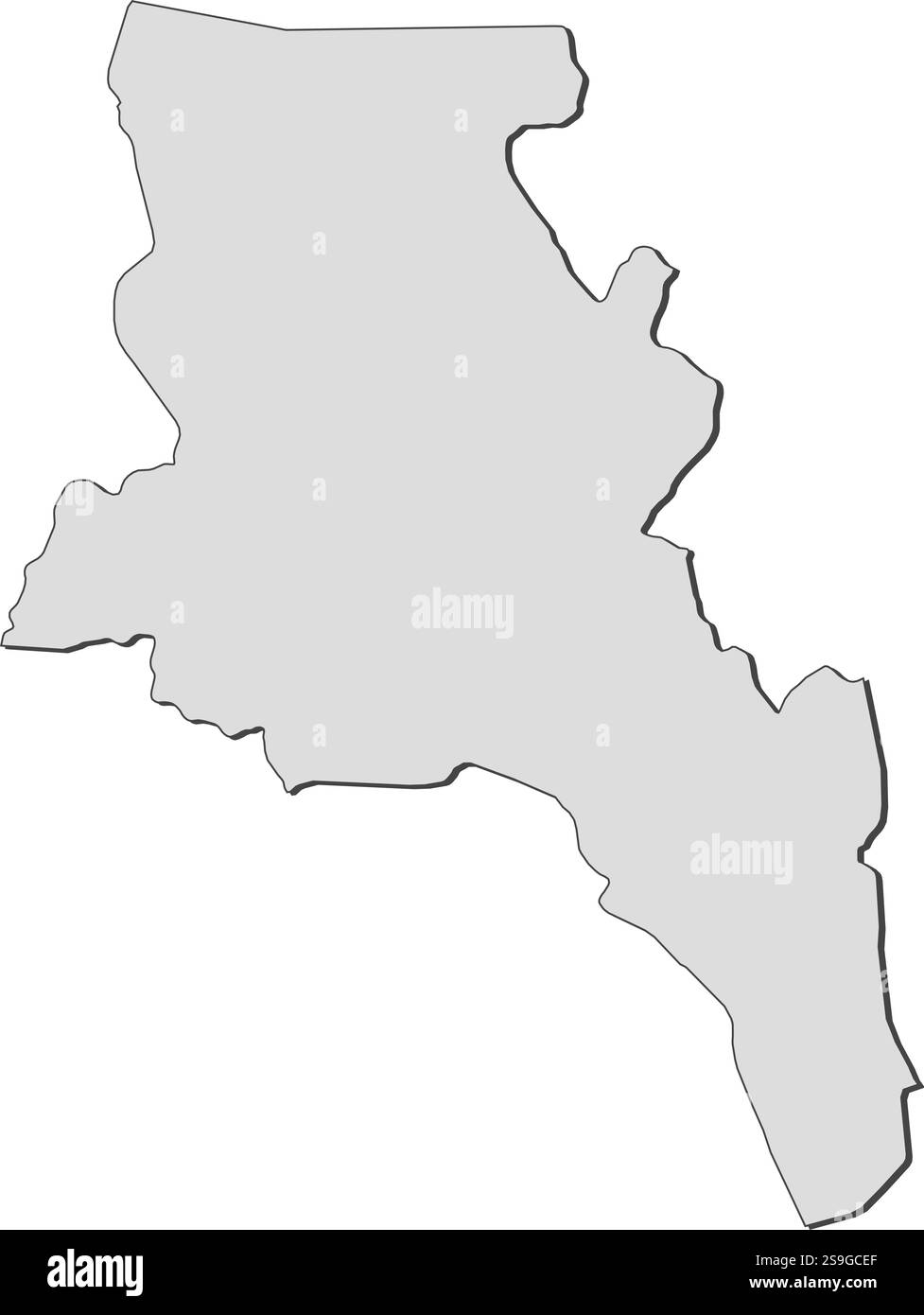 Map of Catamarca, a province of Argentina Stock Vector Image & Art - Alamy