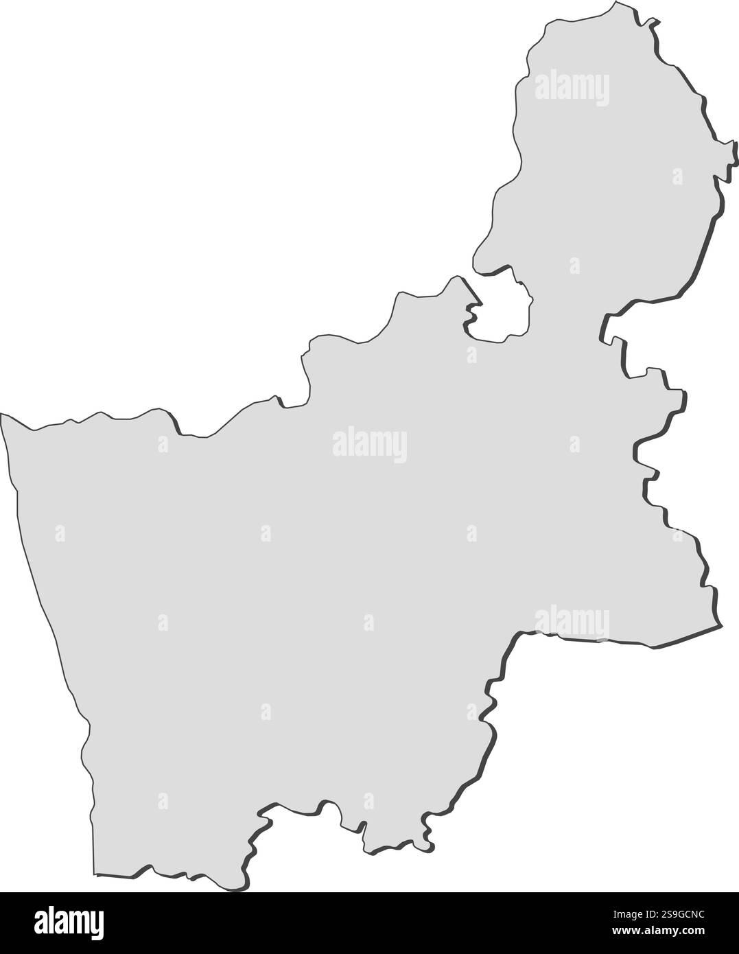 Map of Grodno, a province of Belarus Stock Vector Image & Art - Alamy