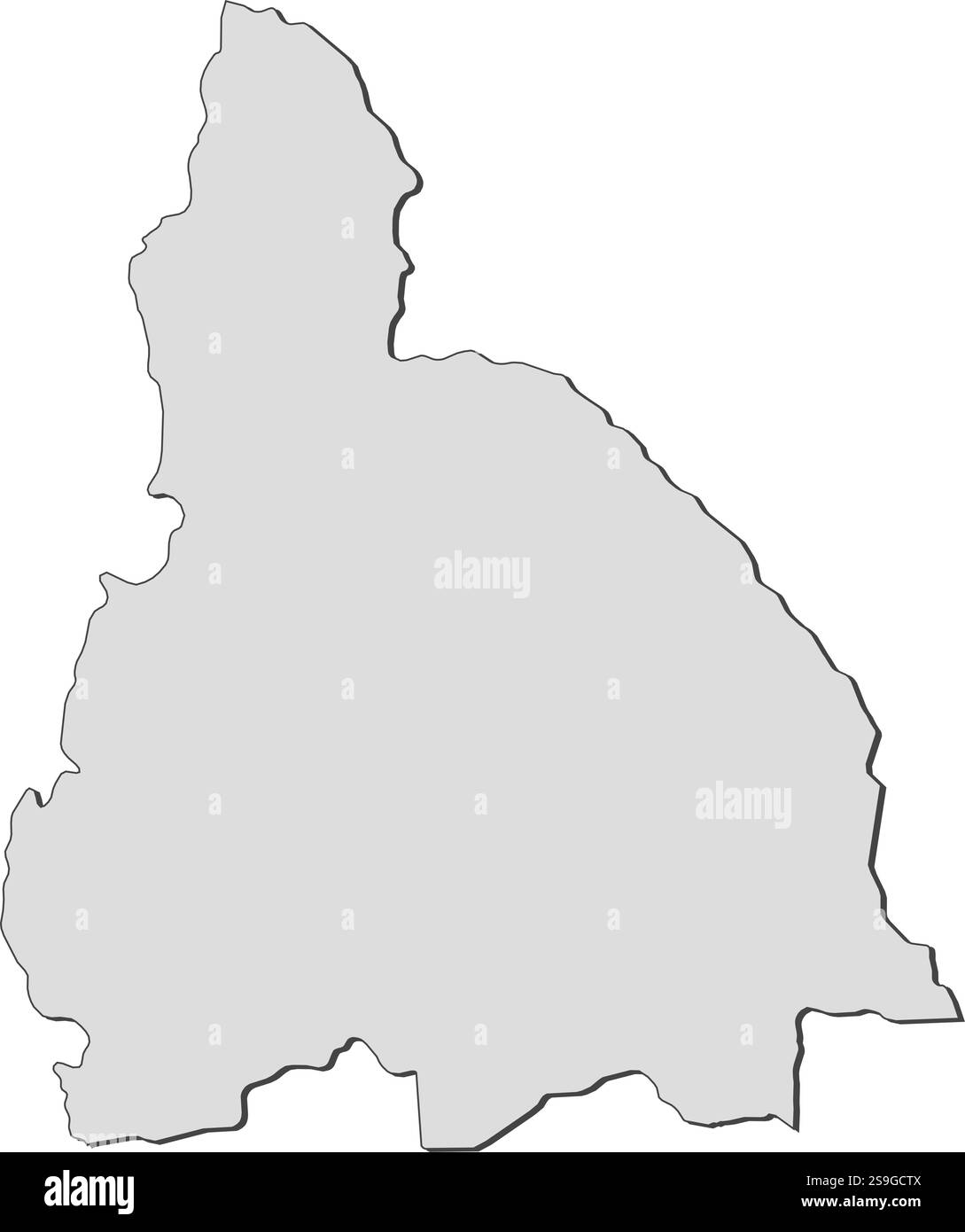 Map san juan illustration silhouette hi-res stock photography and ...