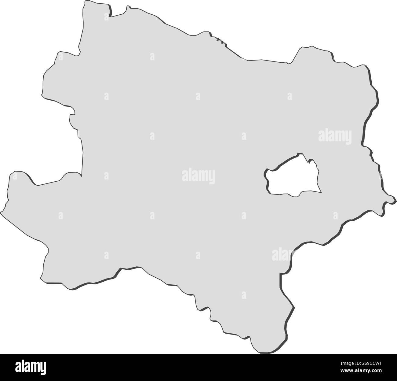 Map of Lower Austria, a province of Austria Stock Vector Image & Art ...
