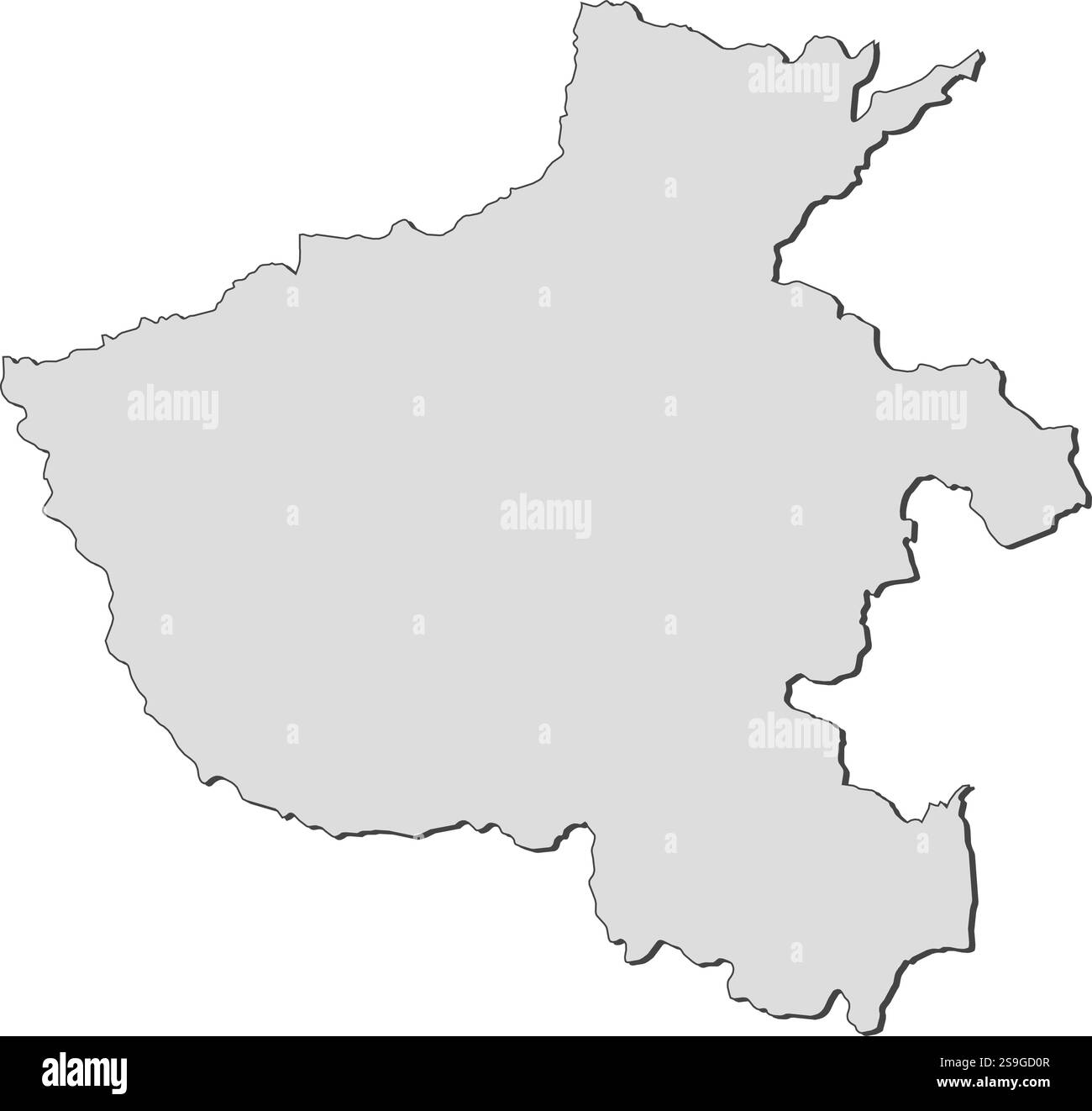 Map henan province china hi-res stock photography and images - Alamy