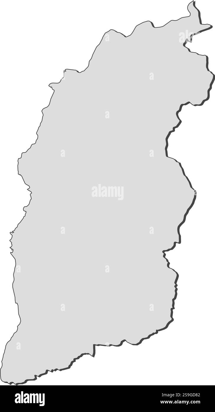 Map of Shanxi, a province of China Stock Vector Image & Art - Alamy