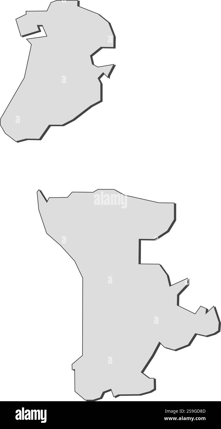 Map of Macau, a province of China Stock Vector Image & Art - Alamy