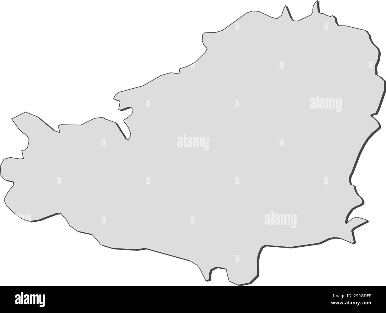 Map of Tavastia Proper, a province of Finland Stock Vector Image & Art ...