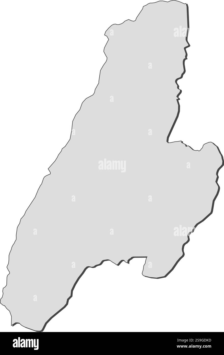 Map of Tolima, a province of Colombia Stock Vector Image & Art - Alamy