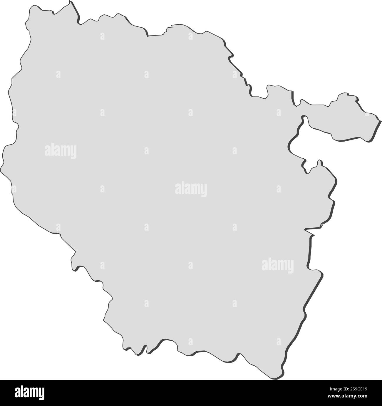 Map of Lorraine, a province of France Stock Vector Image & Art - Alamy