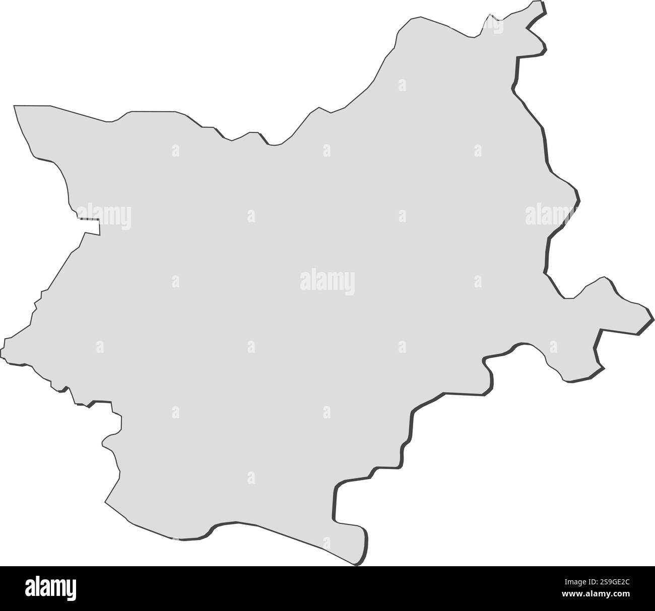 Osijek map hi-res stock photography and images - Alamy