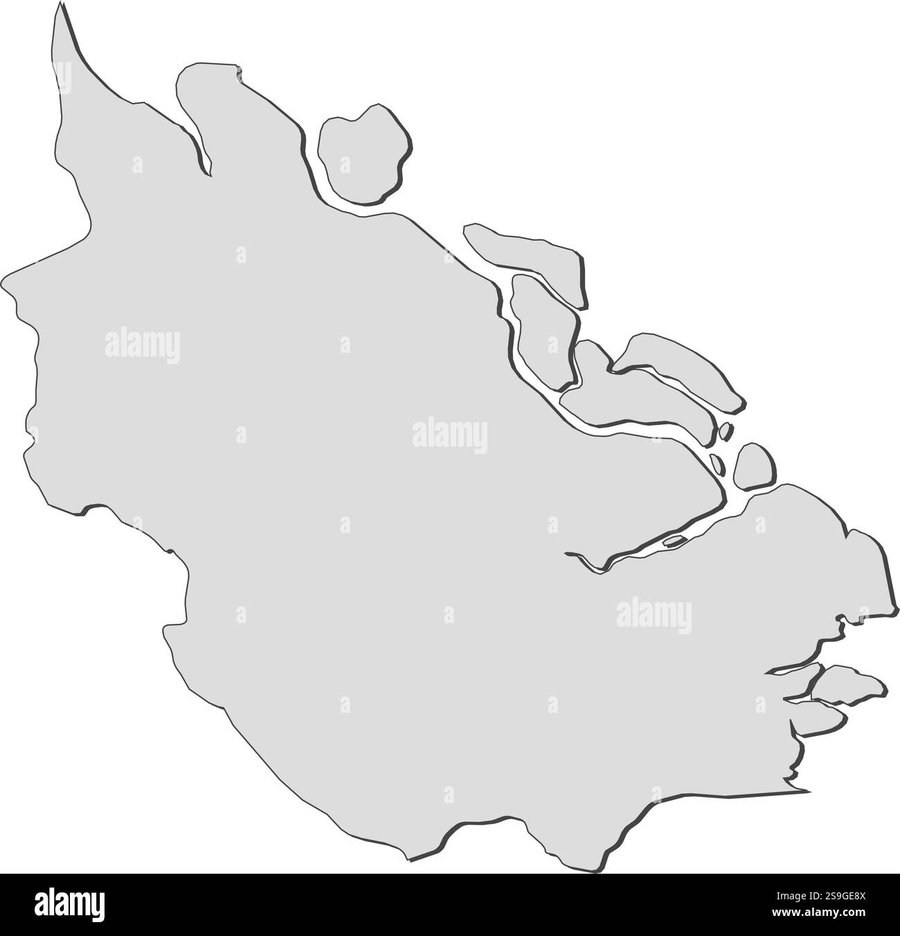 Riau map hi-res stock photography and images - Alamy