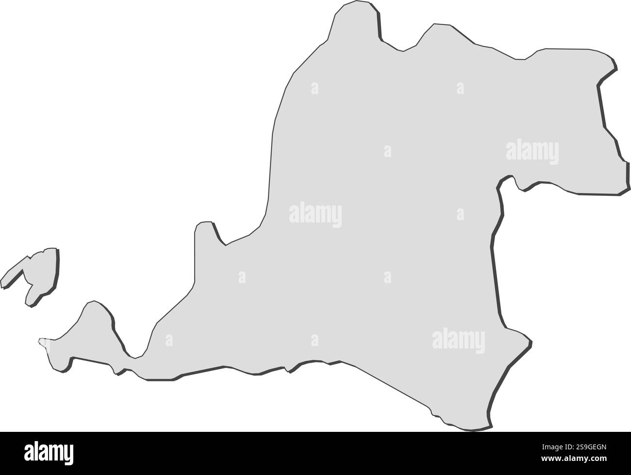 Map of Banten, a province of Indonesia Stock Vector Image & Art - Alamy