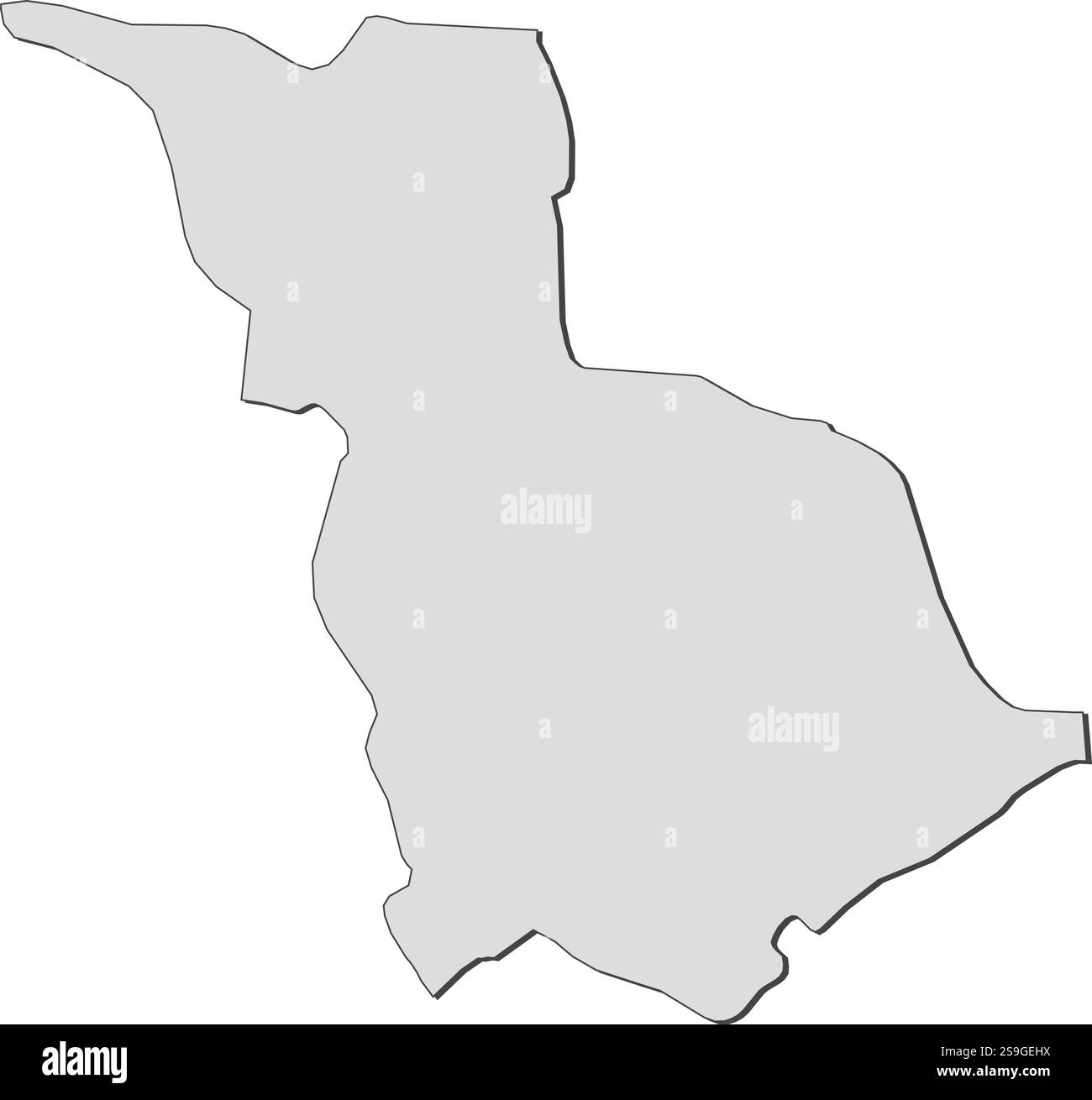 Map of Babil, a province of Iraq Stock Vector Image & Art - Alamy