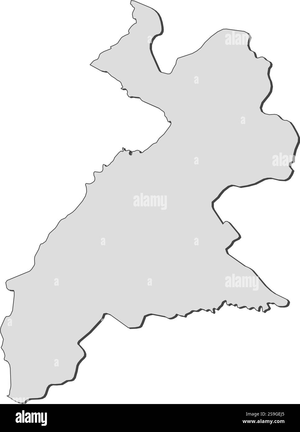 Map of Arbil, a province of Iraq Stock Vector Image & Art - Alamy