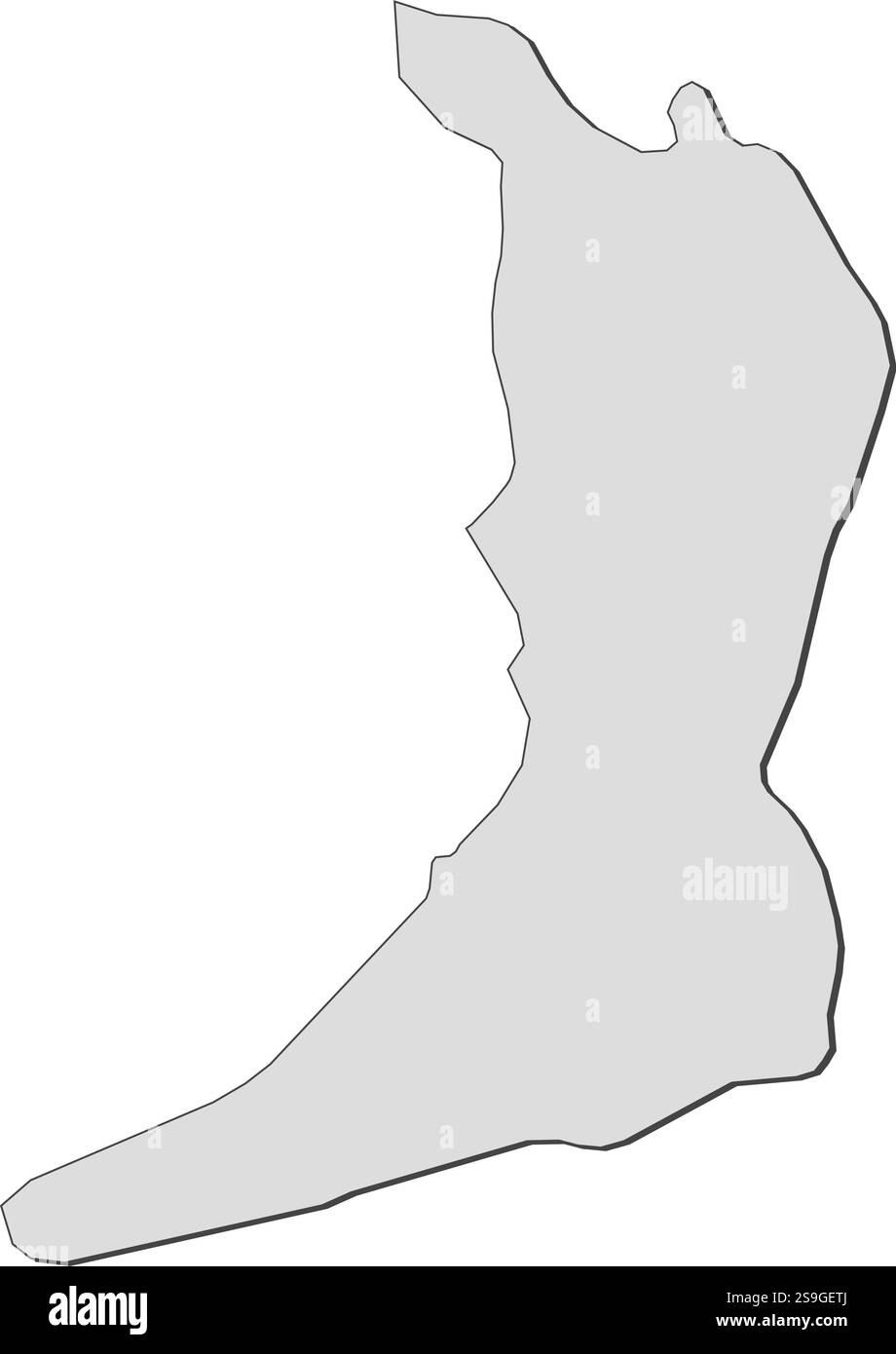 Osaka outline map hi-res stock photography and images - Alamy