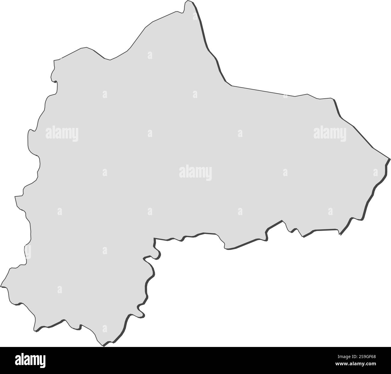 Panevezio vector map hi-res stock photography and images - Alamy