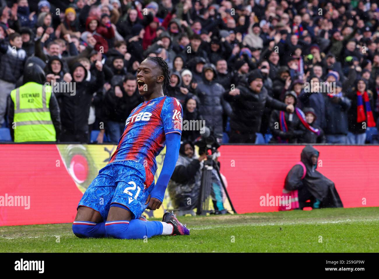 London, UK. 26th January 2025; Selhurst Park, Selhurst, London, England ...