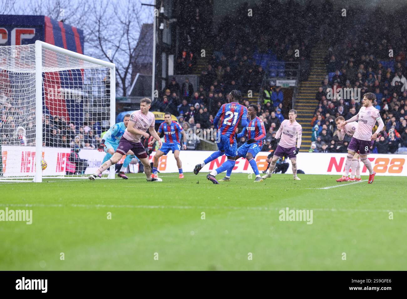 London, UK. 26th January 2025; Selhurst Park, Selhurst, London, England ...