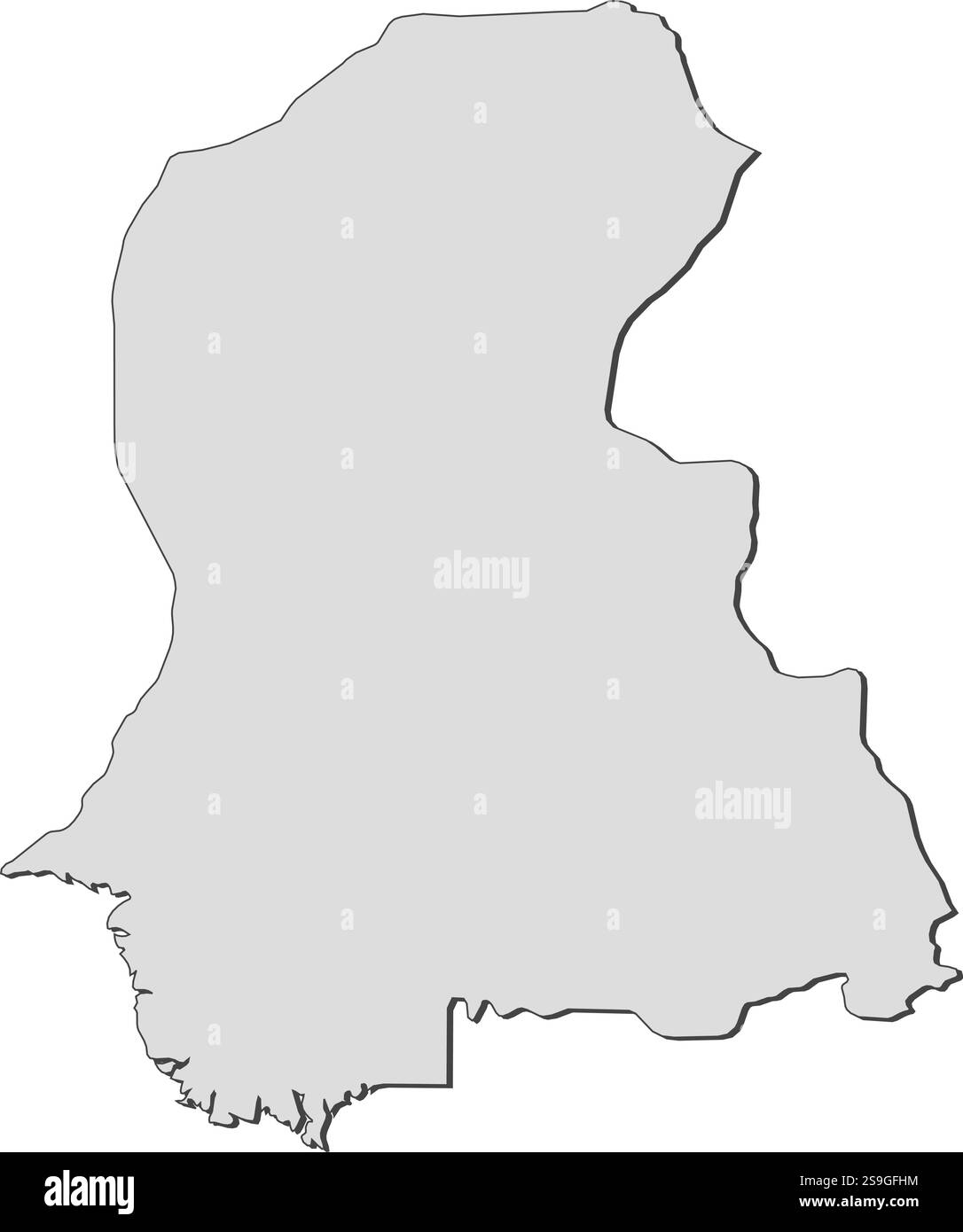 Sindh map hi-res stock photography and images - Alamy