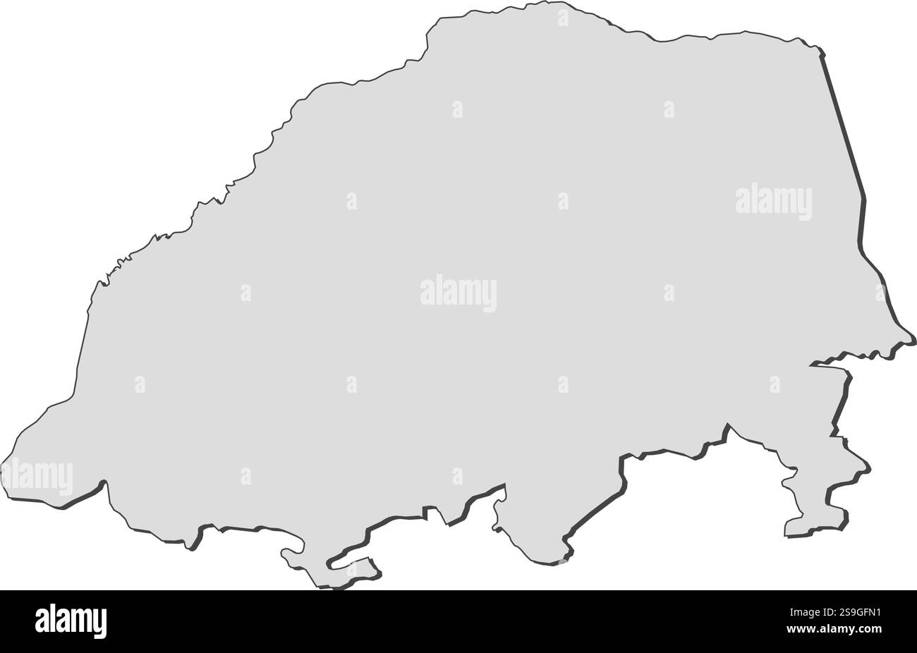 Map of Limpopo, a province of South Africa Stock Vector Image & Art - Alamy