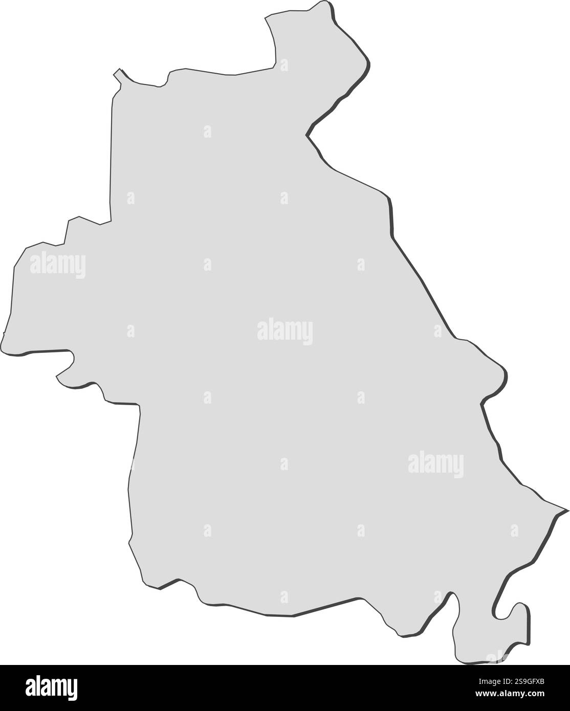 Map of Idlib, a province of Syria Stock Vector Image & Art - Alamy