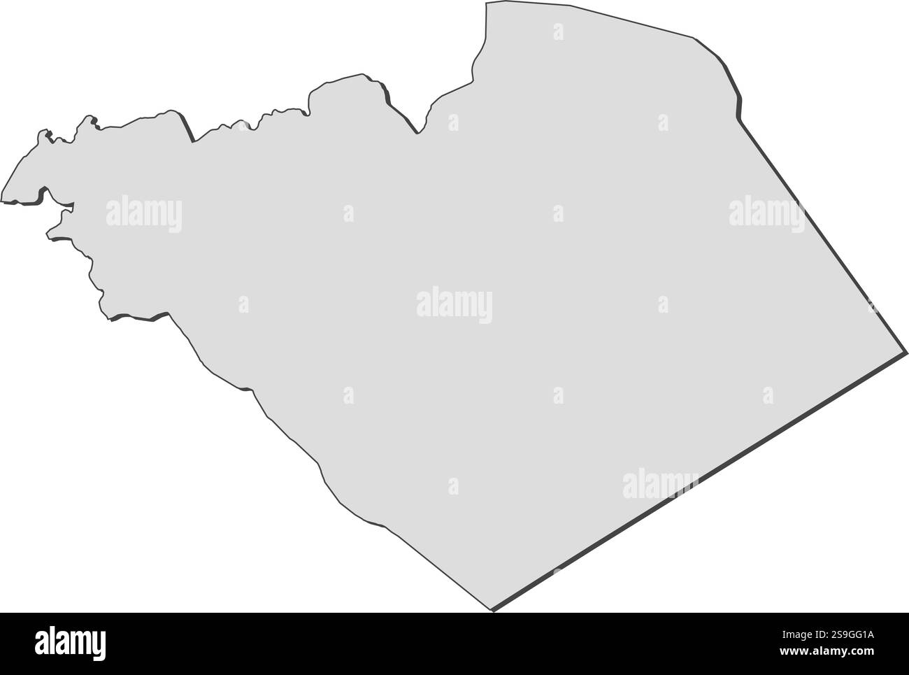 Map of Homs, a province of Syria Stock Vector Image & Art - Alamy