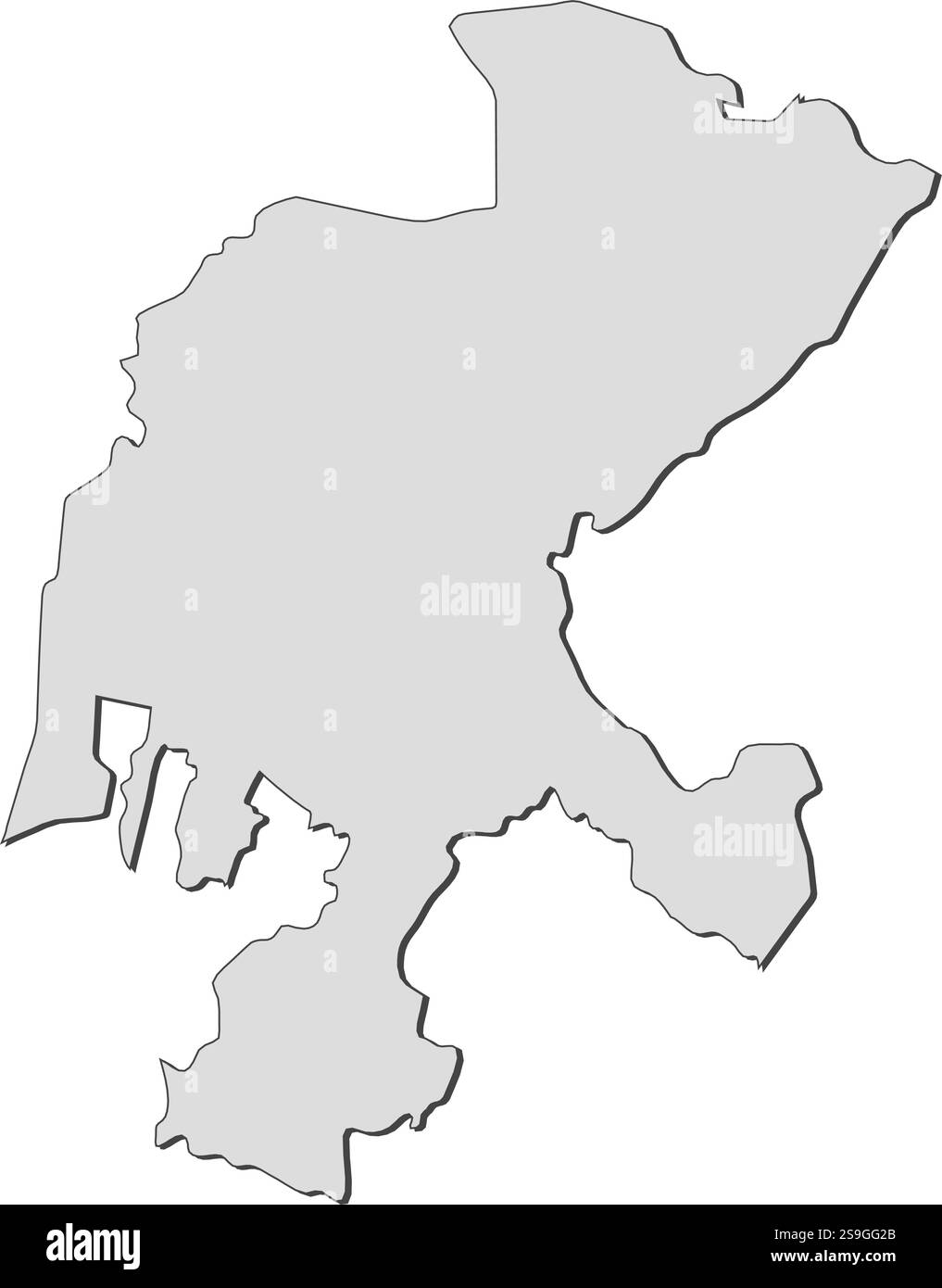 Zacatecas mexico map hi-res stock photography and images - Alamy