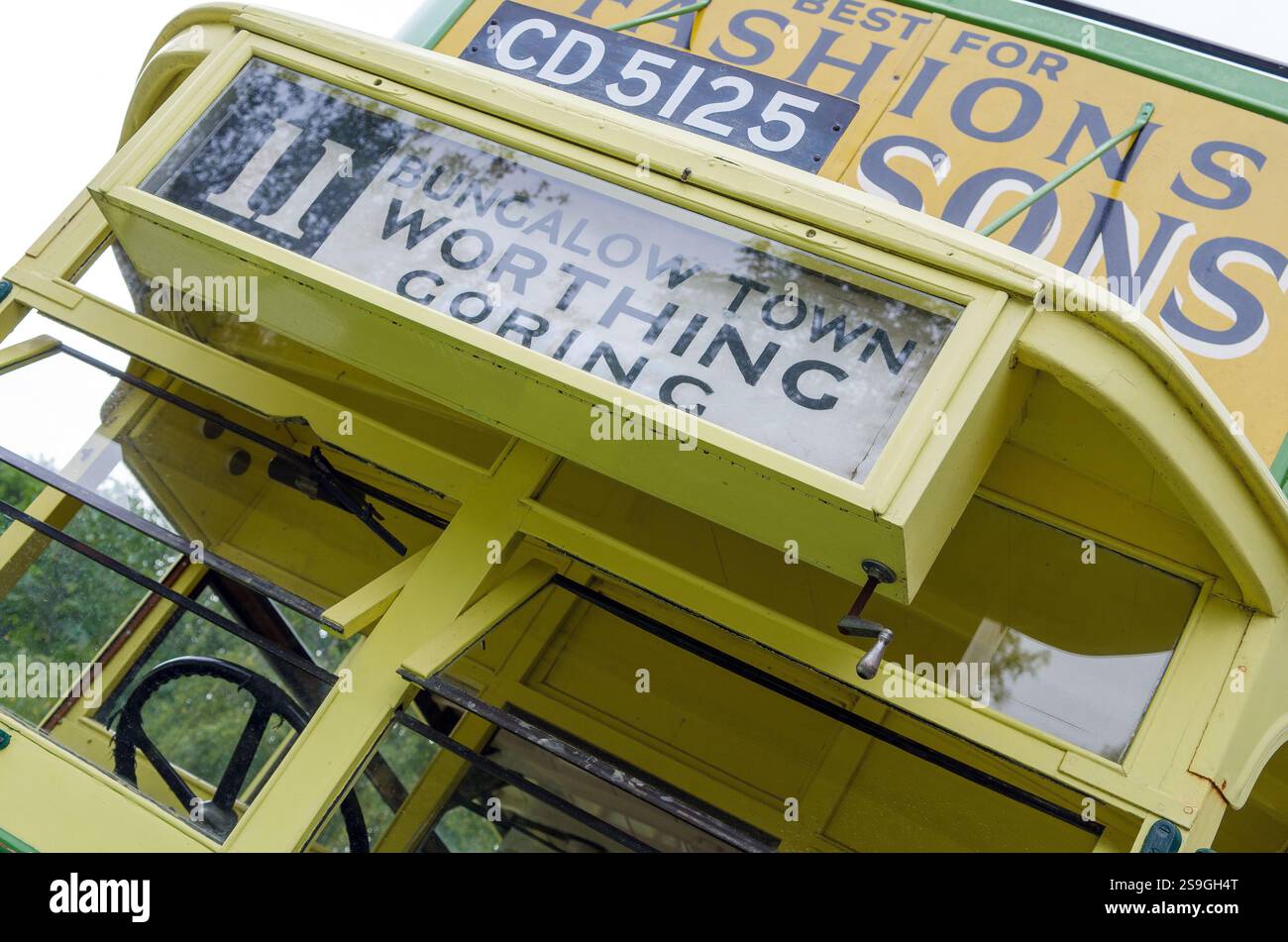 Vintage Bus classic Stock Photo - Alamy