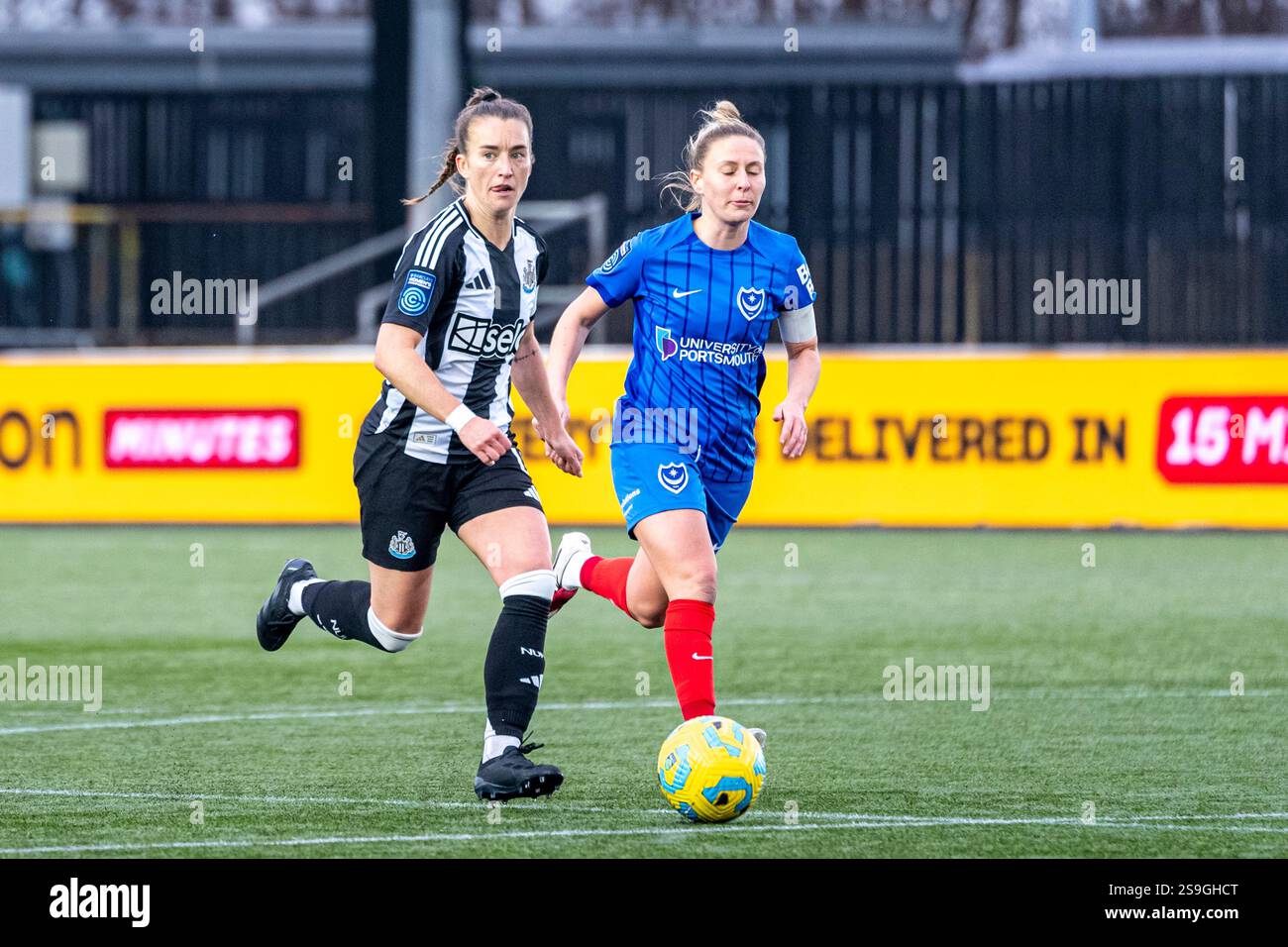 Newcastle upon Tyne, England - January 26th 2025: Amber-Keegan Stobbs ...