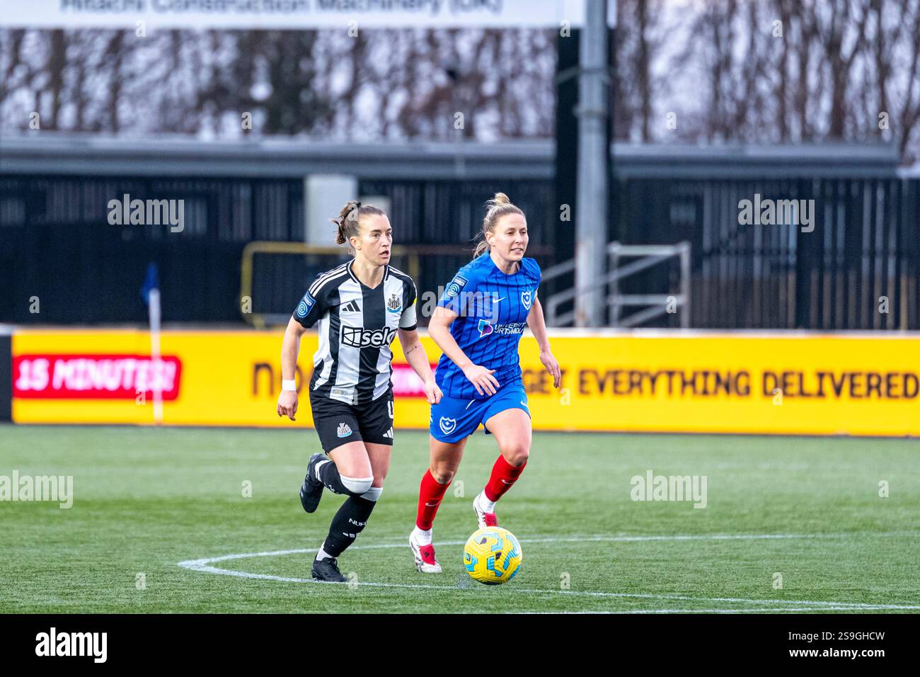 Newcastle upon Tyne, England - January 26th 2025: Amber-Keegan Stobbs ...