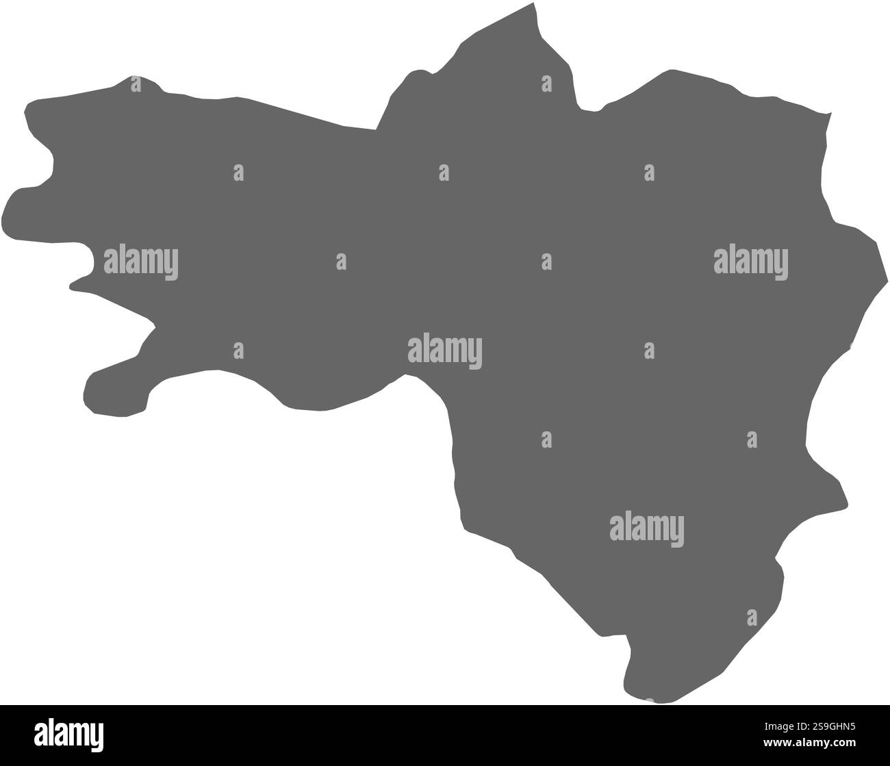 Map of Wardak, a province of Afghanistan Stock Vector Image & Art - Alamy