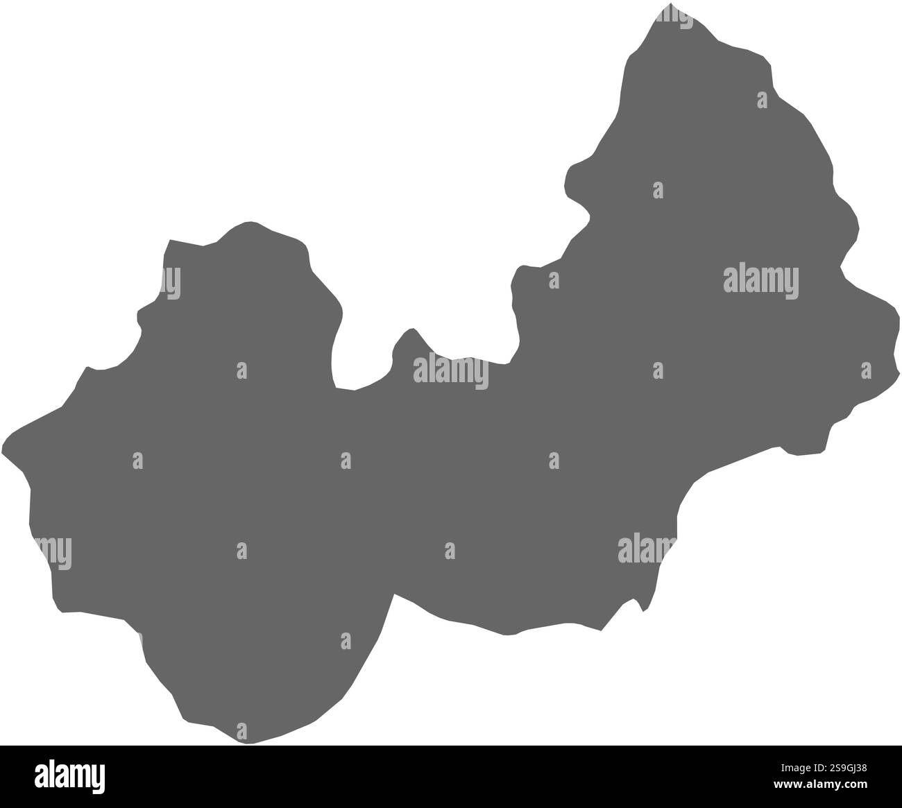 Nuristan province map hi-res stock photography and images - Alamy