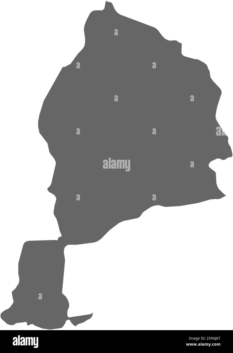 Map of Jowzjan, a province of Afghanistan Stock Vector Image & Art - Alamy