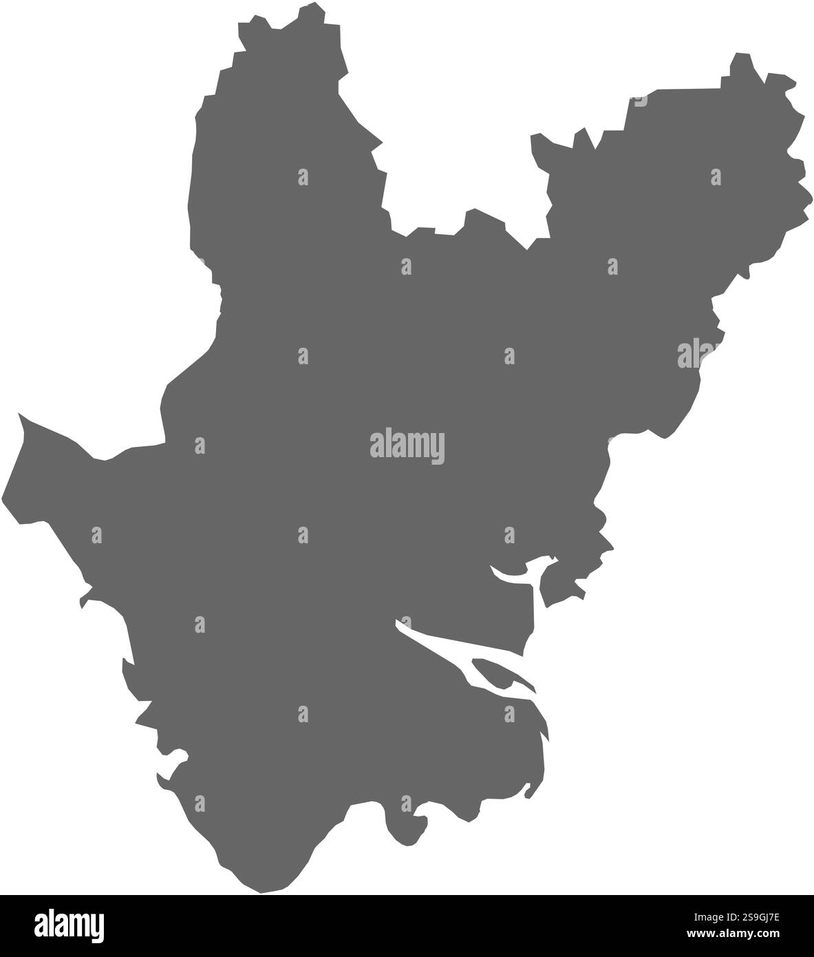 Bangladesh asia map highlighted Stock Vector Images - Alamy