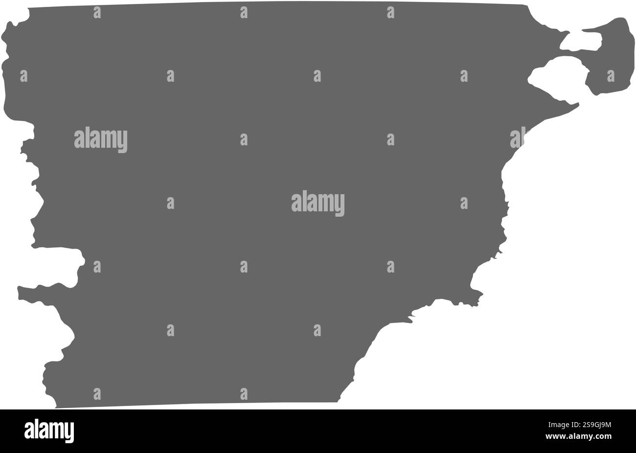 Chubut map hi-res stock photography and images - Alamy