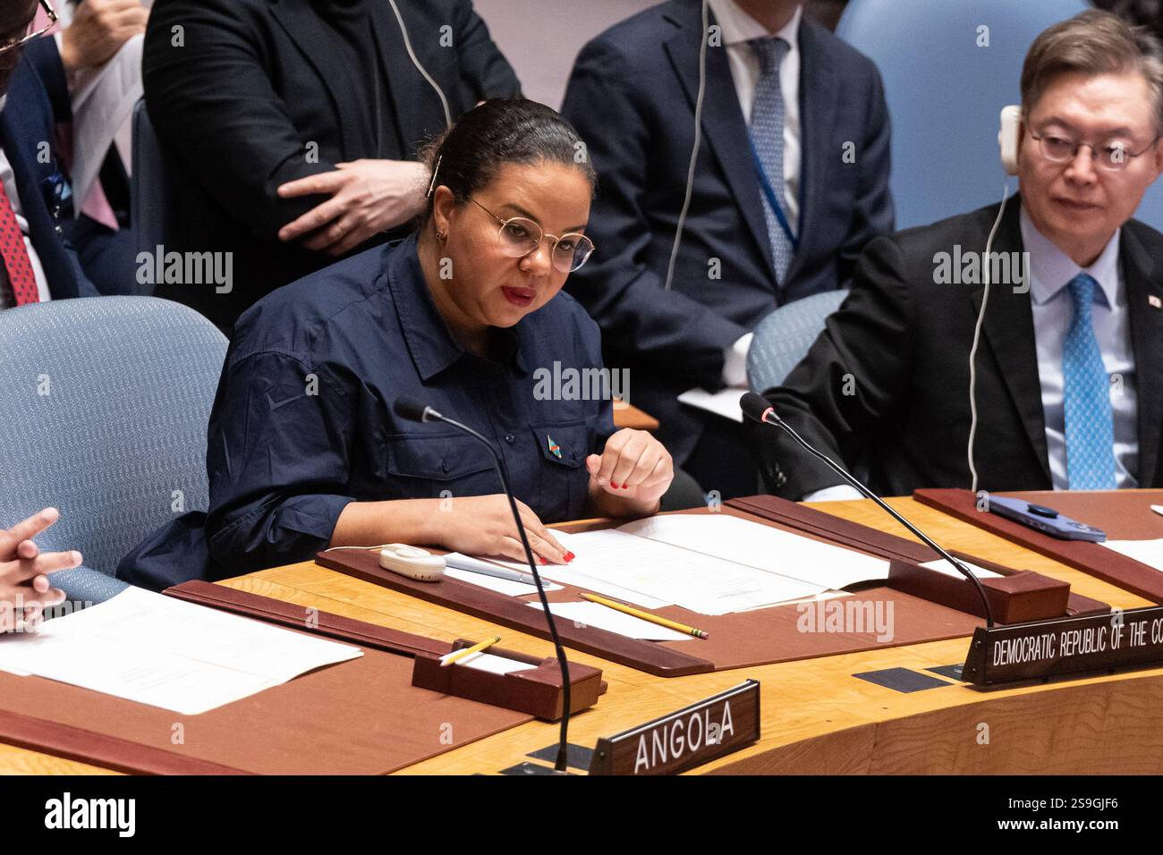 New York, NY, 26 January 2025: Therese Kayikwamba Wagner, State ...