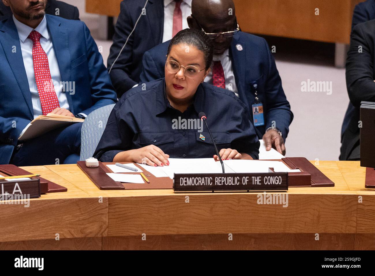 New York, NY, 26 January 2025: Therese Kayikwamba Wagner, State ...