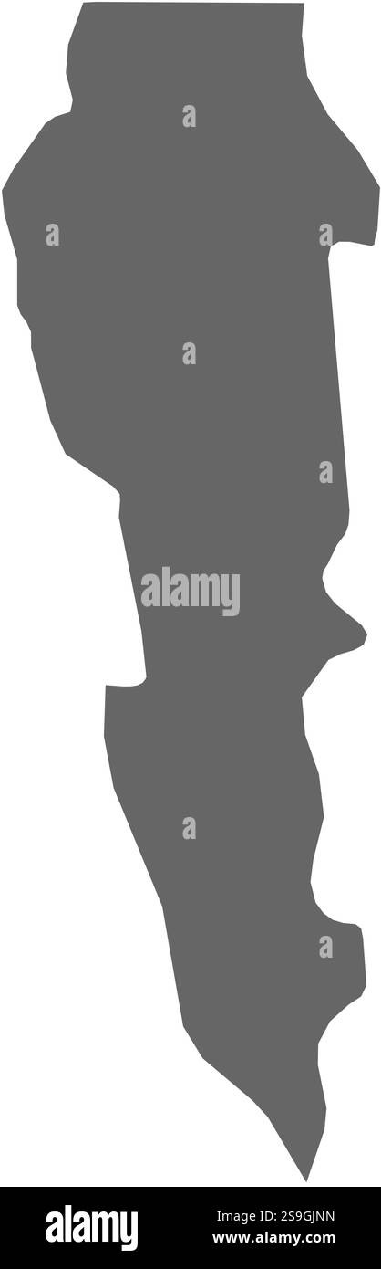Plateau vector outline map hi-res stock photography and images - Alamy