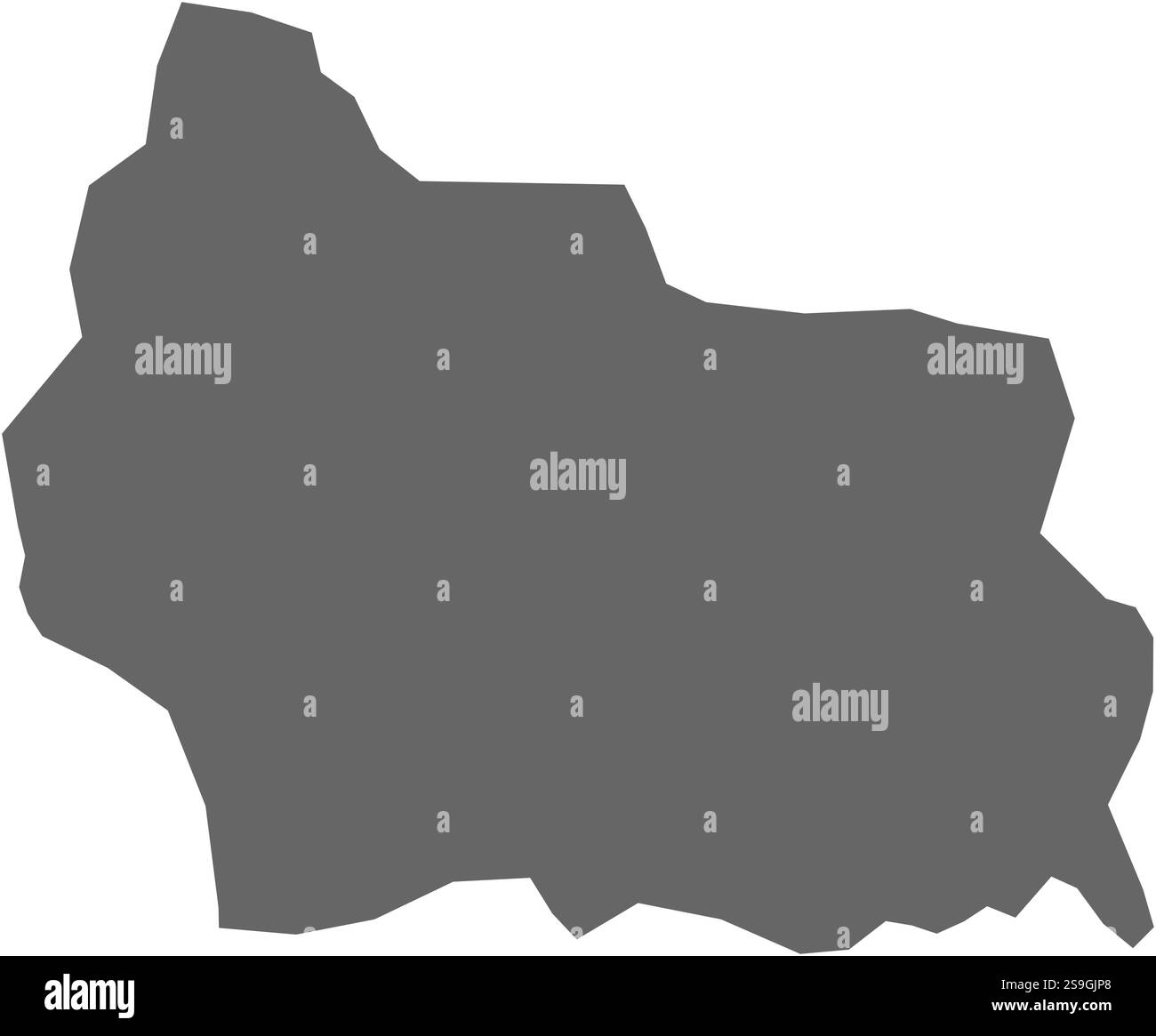 Gabrovo province map hi-res stock photography and images - Alamy