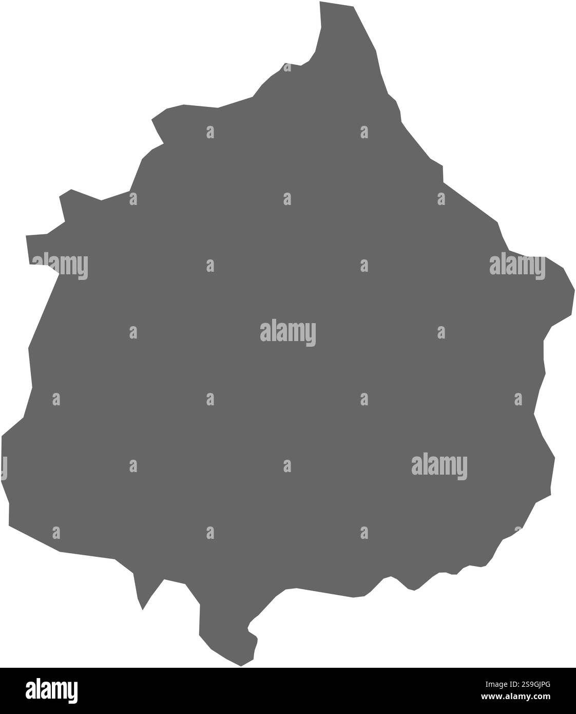 Map of Yambol, a province of Bulgaria Stock Vector Image & Art - Alamy