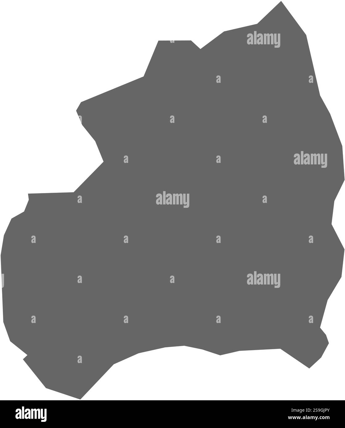 Bubanza outline map hi-res stock photography and images - Alamy