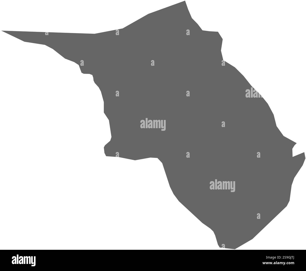 Map of Belait, a province of Brunei Stock Vector Image & Art - Alamy