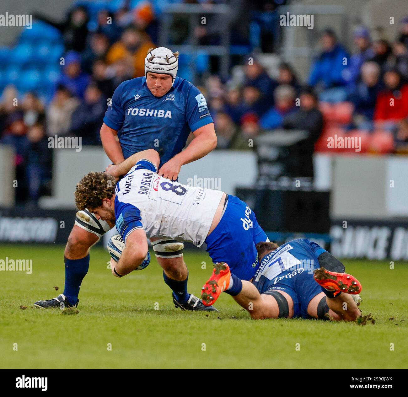 Salford, Lancashire, UK. 26th January 2025; Salford Community Stadium ...