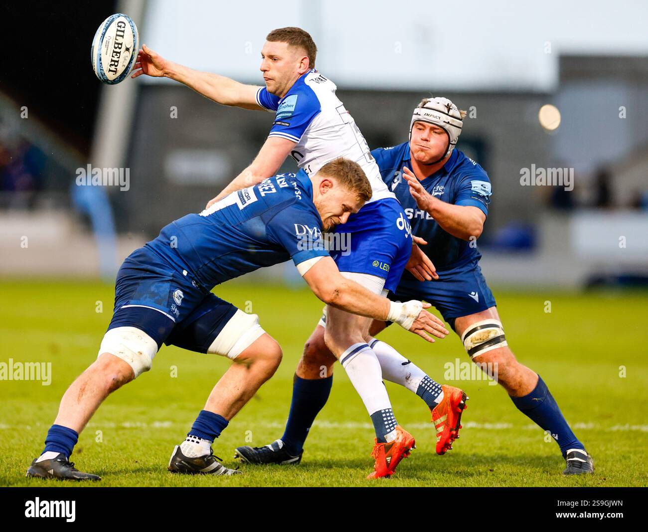 Salford, Lancashire, UK. 26th January 2025; Salford Community Stadium ...