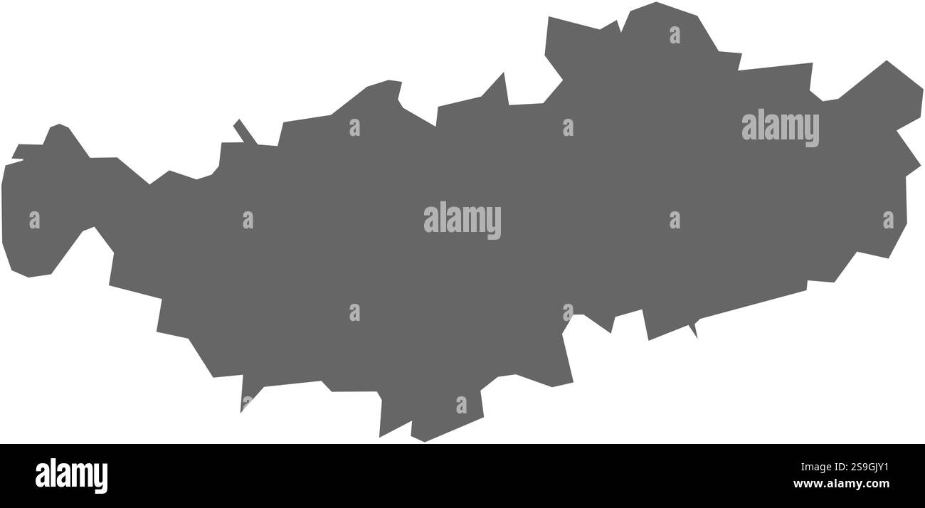 Map of Walloon Brabant, a province of Belgium Stock Vector Image & Art ...
