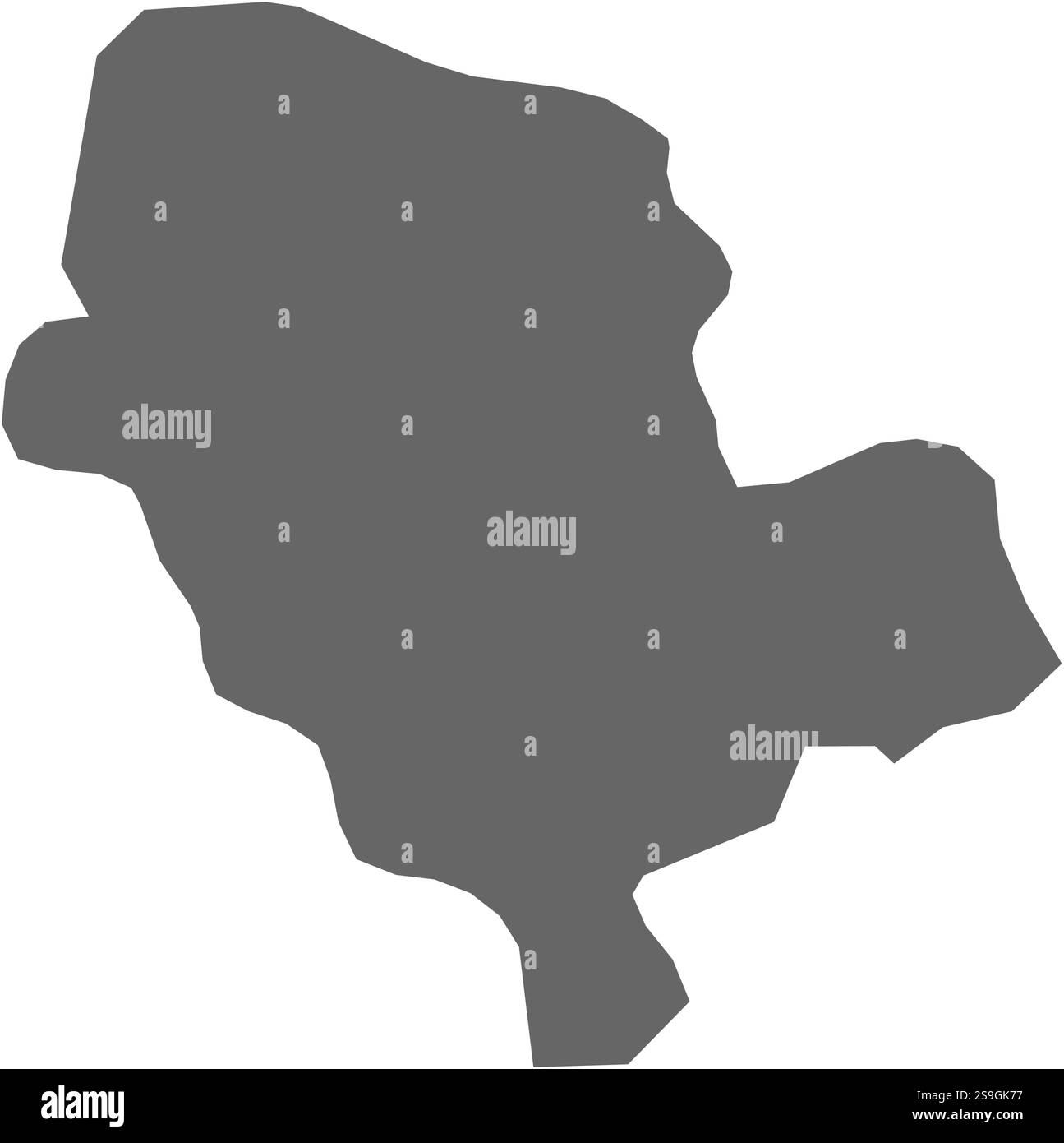 Map of Cibitoke, a province of Burundi Stock Vector Image & Art - Alamy