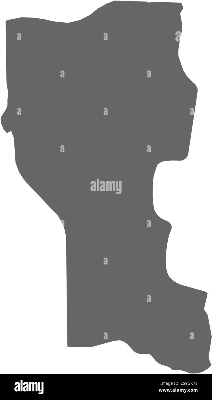 Donga outline map hi-res stock photography and images - Alamy